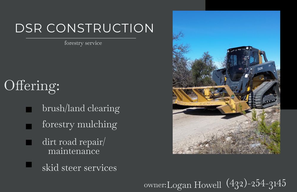 DSR CONSTRUCTION - Midland, Texas - Yelp - Excavation Services - Phone ...