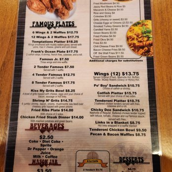 FRANK’S FAMOUS CHICKEN & WAFFLE - Updated May 2024 - 511 Photos & 429 ...