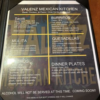 VALENZ MEXICAN KITCHEN - Updated August 2025 - 39 Photos & 92 Reviews ...