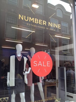 NUMBER NINE CLOTHING - Updated January 2025 - Kleine Houtstraat 9 ...