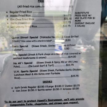 QUEEN ST CAFE & GRILL - 1881 Photos & 709 Reviews - 99-080 Kauhale St ...