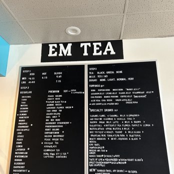 EM-TEA - Updated June 2025 - 416 Photos & 393 Reviews - 3570 G St ...