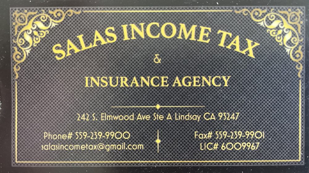 SALAS INCOME TAX & INSURANCE AGENCY - Updated December 2025 - 242 S ...