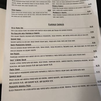 GALO’S ITALIAN GRILL - Updated October 2025 - 225 Photos & 219 Reviews ...