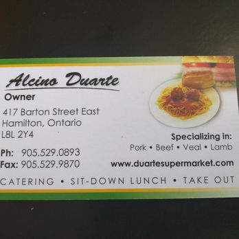 DUARTE’S SUPERMARKET - Updated December 2025 - 417 Barton Street E ...