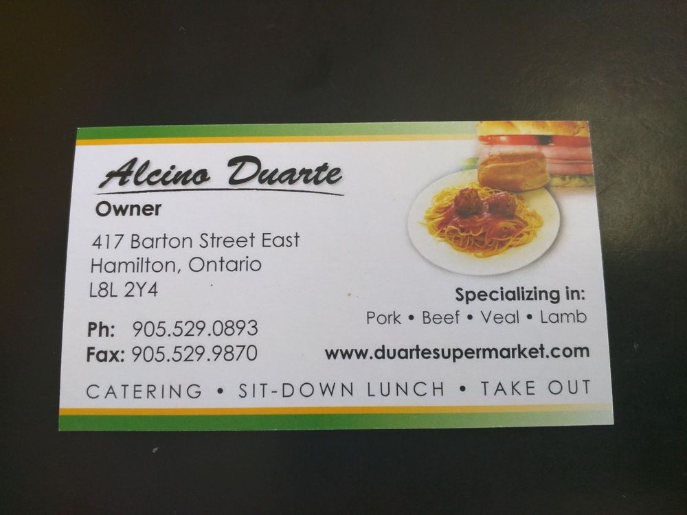 DUARTE’S SUPERMARKET - Updated December 2025 - 417 Barton Street E ...