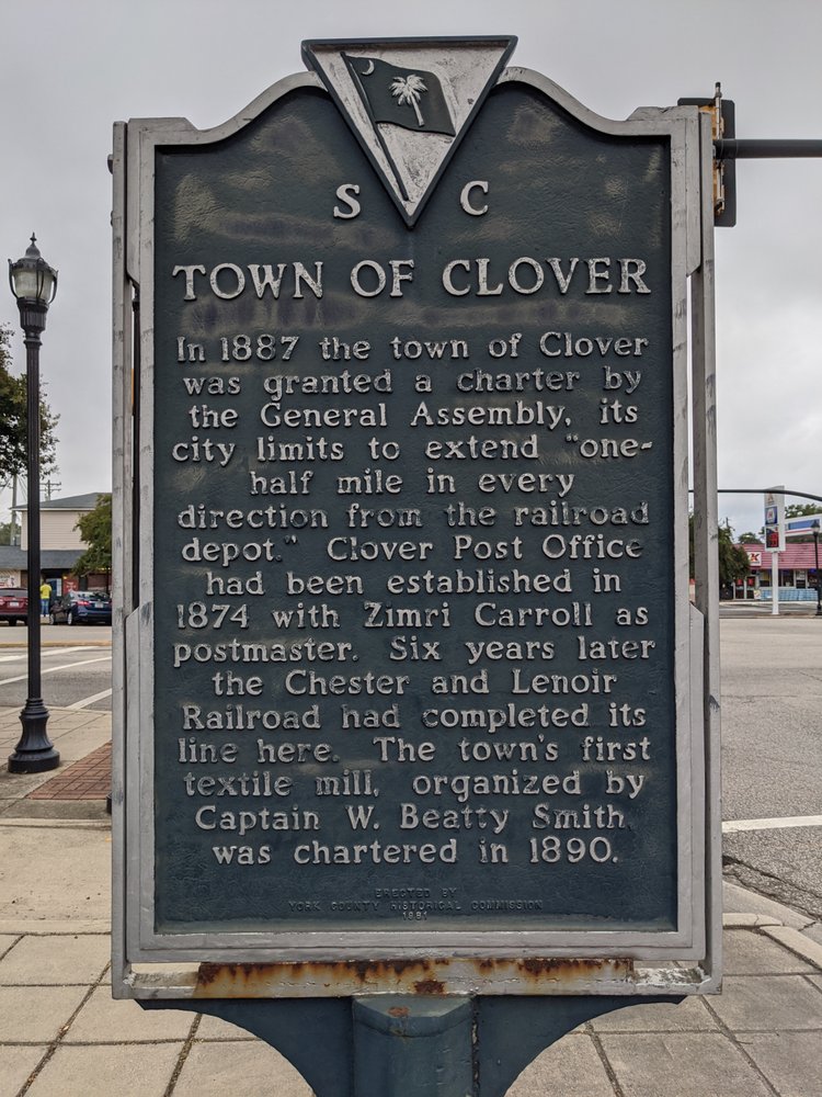 CLOVER TOWN OF - Updated June 2024 - 116 Bethel St, Clover, South ...