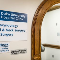 DUKE OTOLARYNGOLOGY, HEAD AND NECK, ENT, ORAL SURGERY - Ear Nose ...