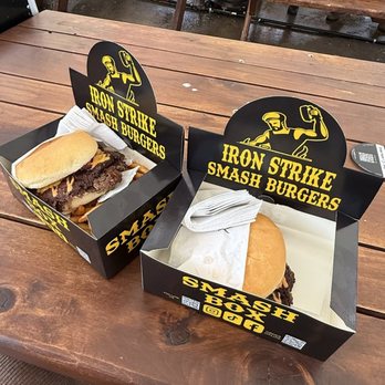IRON STRIKE SMASH BURGERS - Updated May 2025 - 86 Photos & 75 Reviews ...