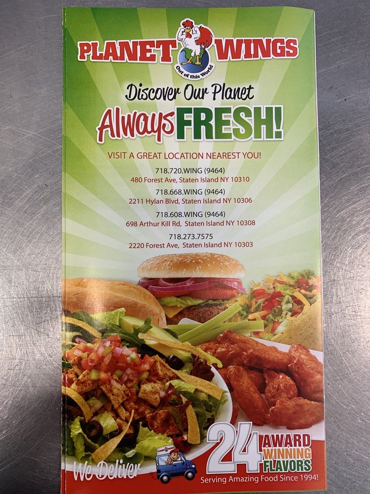 PLANET WINGS - Updated August 2025 - 22 Photos & 41 Reviews - 474 ...