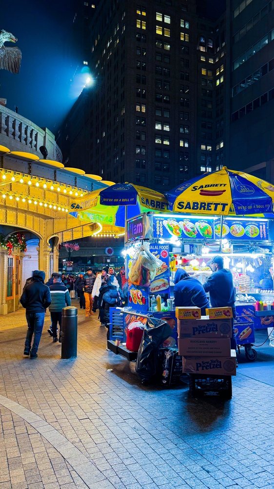 SABRETT - Hot Dogs in New York, New York at Vanderbilt Avenue And 42nd ...
