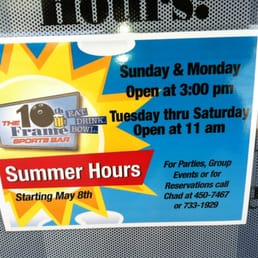 THE 10TH FRAME - Updated June 2025 - 20 Photos & 29 Reviews - 618 W ...