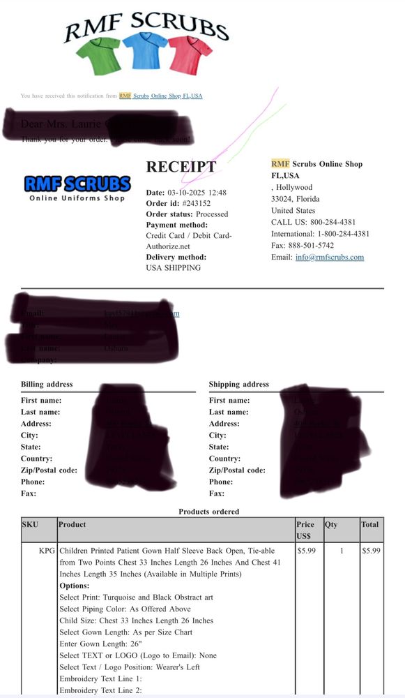 RMF SCRUBS - Updated January 2026 - Hollywood, Florida - Medical ...