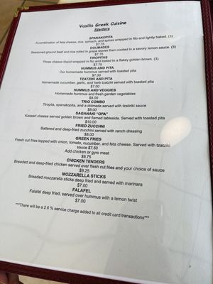 VASILI’S GREEK CUISINE - Updated July 2025 - 49 Photos & 98 Reviews ...