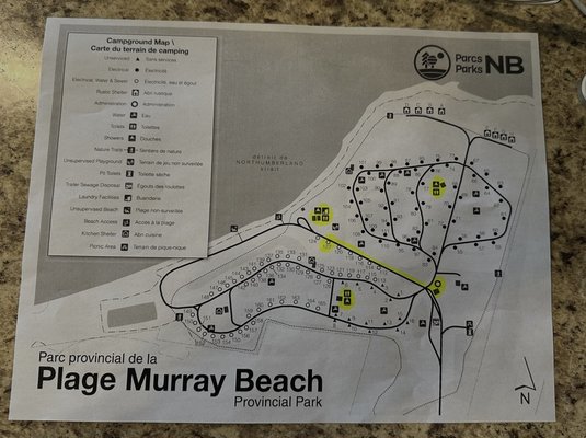 MURRAY BEACH PROVINCIAL PARK CAMPGROUND - Updated May 2025 - 1679 Route ...
