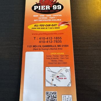 PIER 99 - Updated December 2025 - 178 Photos & 115 Reviews - 1121 MD-3 ...