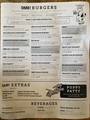 OMG BURGERS AND BREW - Updated June 2024 - 37 Reviews - 201 E Main St ...