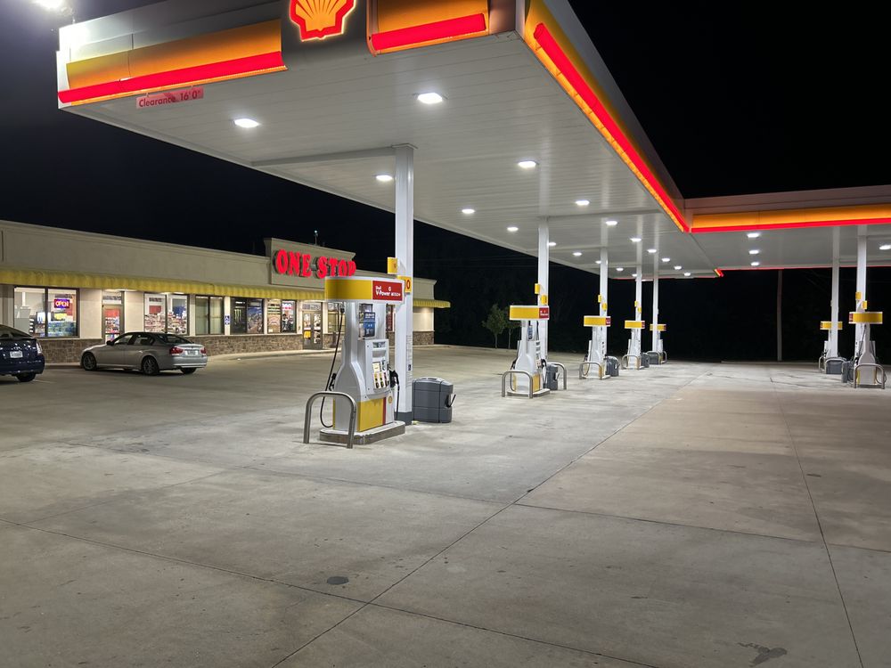 BLUE LIGHT SHELL - 2801 N Lightburne St, Liberty, Missouri - Gas ...