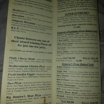 GENOVA’S PIZZA - Updated October 2025 - 14 Reviews - 698 Richmond Ave ...