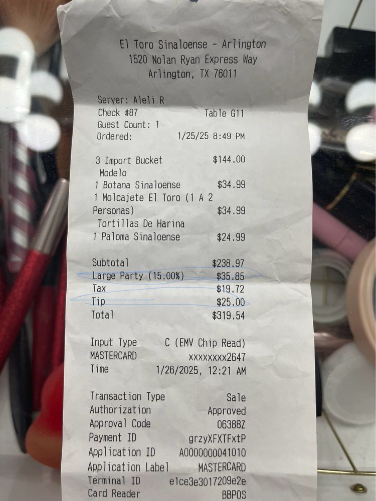 EL TORO SINALOENSE ARLINGTON - Updated November 2025 - 1520 Nolan Ryan ...