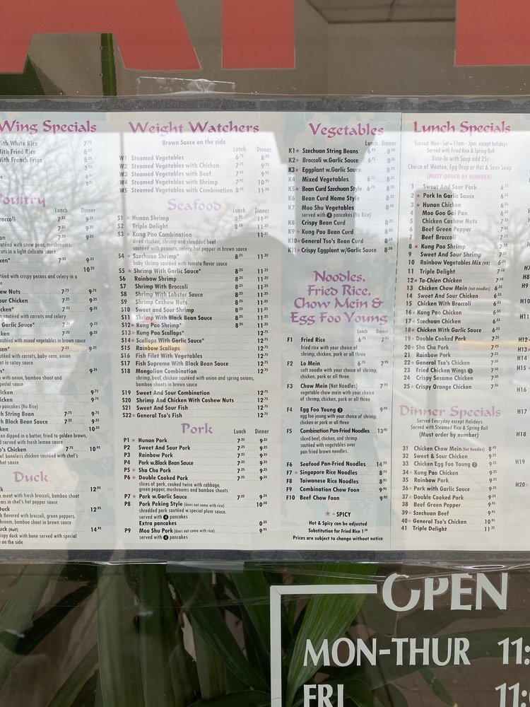 PEKING CAFE - Updated September 2024 - 46 Reviews - 7438 Little River ...