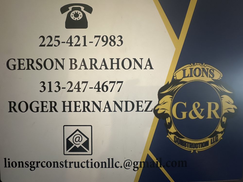 LIONS G & R CONSTRUCTION - 11836 Springfield Rd, Denham Springs ...