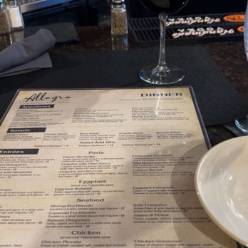 ALLEGRO ITALIAN RESTAURANT AND LOUNGE - Updated January 2026 - 21 ...