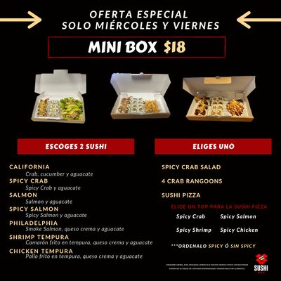 SUSHI BOX - Updated December 2025 - Avenida Betances J18 L3, Bayamón ...