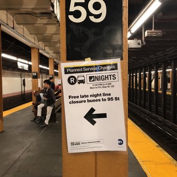 MTA - 59TH STREET SUBWAY STATION - N, R - Updated November 2025 - 36 ...