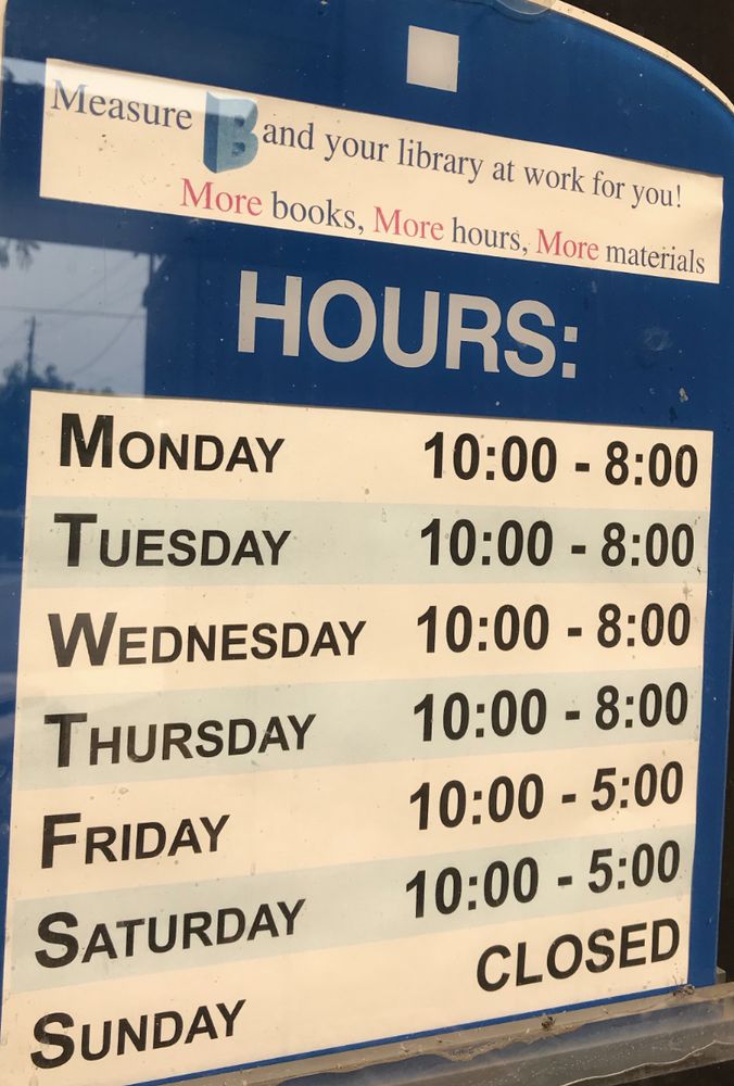 SELMA BRANCH LIBRARY - Updated October 2025 - 2200 Selma St, Selma ...