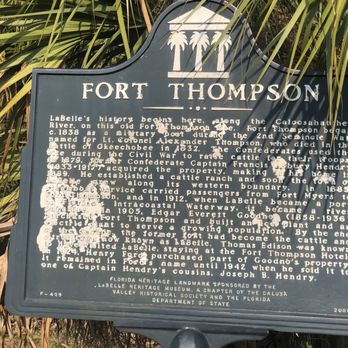 FORT THOMPSON - Updated January 2026 - LaBelle, Florida - Landmarks ...