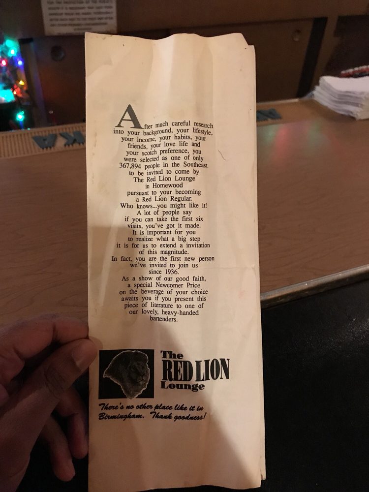 Red Lion Lounge - 1926 29th Ave S, Birmingham, AL - 17 Photos & 17 ...
