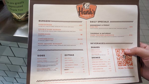 HANK’S BURGERS & FISH FRY - 4102 Monona Dr, Madison, Wisconsin ...