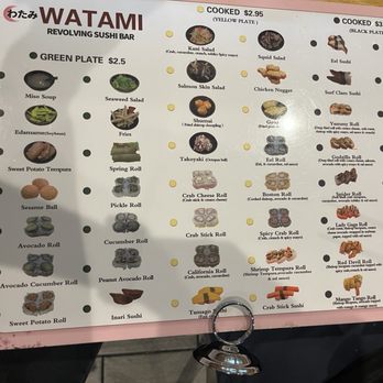 WATAMI REVOLVING SUSHI BAR - Updated January 2026 - 154 Photos & 86 ...