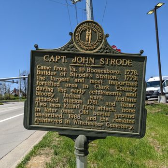 CAPTAIN JOHN STRODE HISTORICAL MARKER - Updated June 2024 - 100 ...