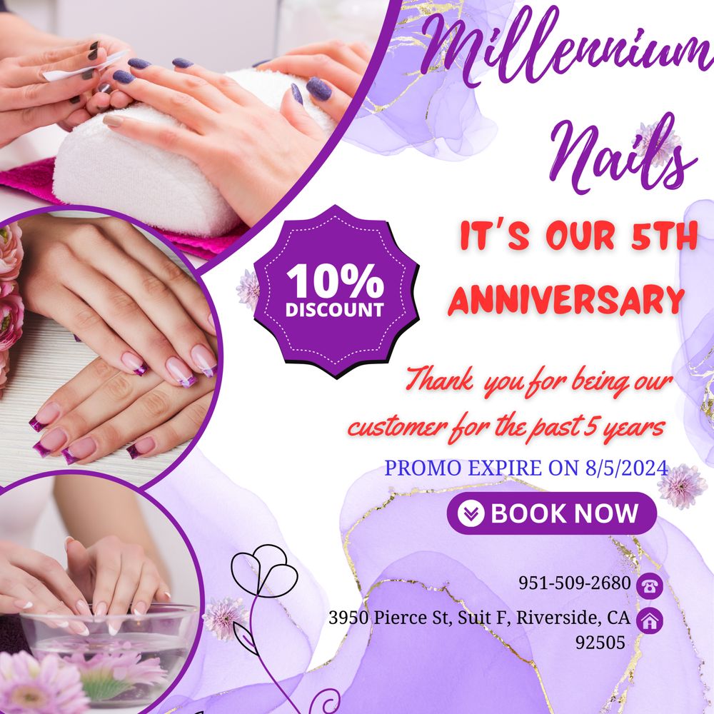 MILLENNIUM NAILS & SPA - Updated November 2024 - 1048 Photos & 637 Reviews - 3950 Pierce St ...