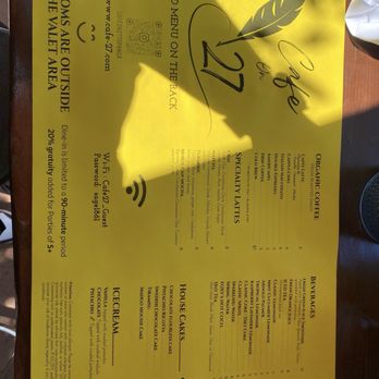 CAFE ON 27 - Updated June 2024 - 2662 Photos & 1608 Reviews - 1861 N ...