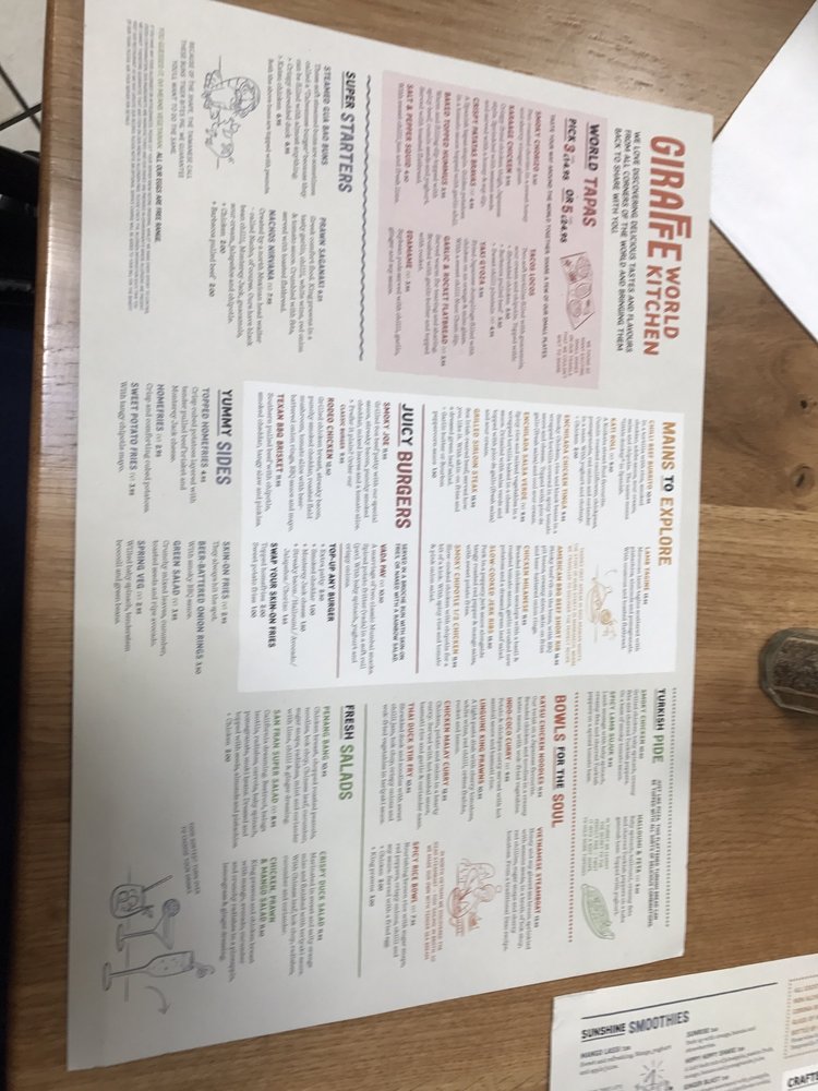 GIRAFFE - Updated August 2025 - 15 Photos & 25 Reviews - 136-138 The ...