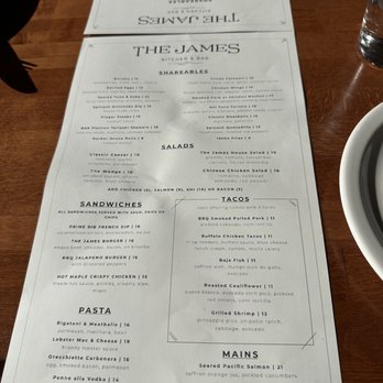 THE JAMES KITCHEN AND BAR - Updated January 2025 - 74 Photos & 60 ...