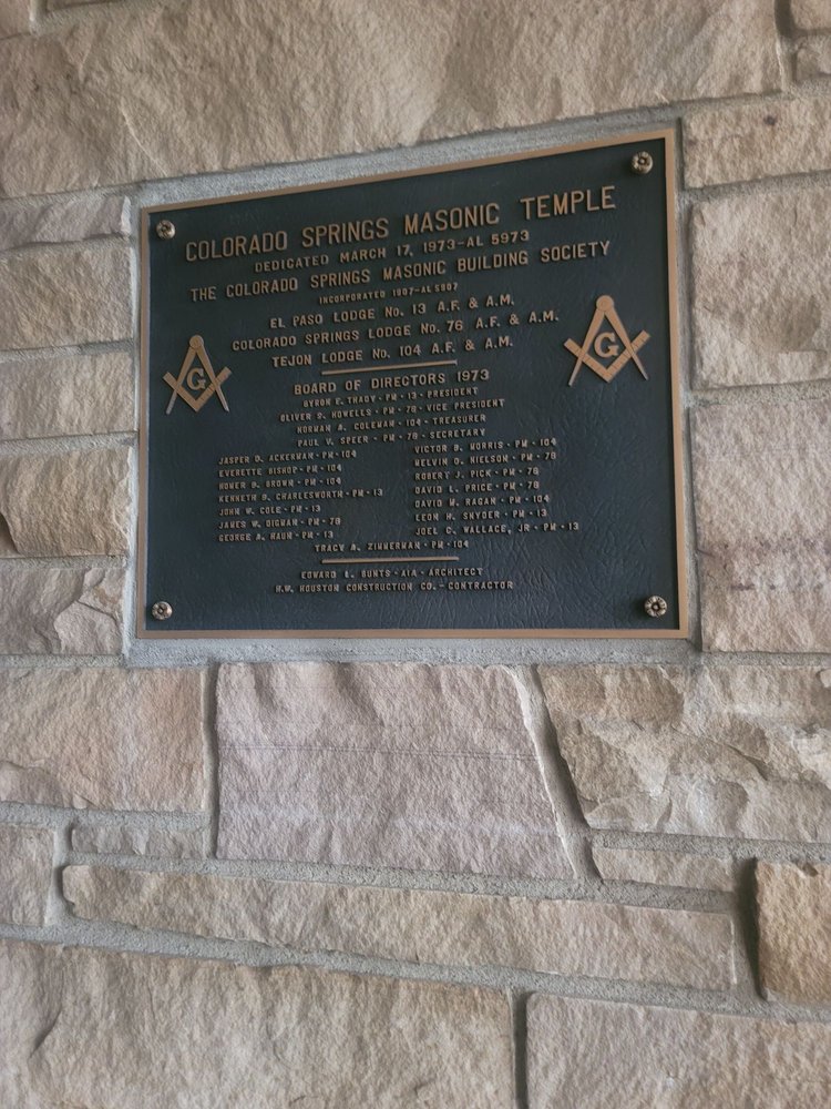 COLORADO SPRINGS MASONIC CENTER - Updated April 2025 - 1150 Panorama Dr ...
