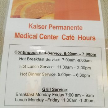 KAISER PERMANENTE CAFE - Updated December 2025 - 12200 Bellflower Blvd ...