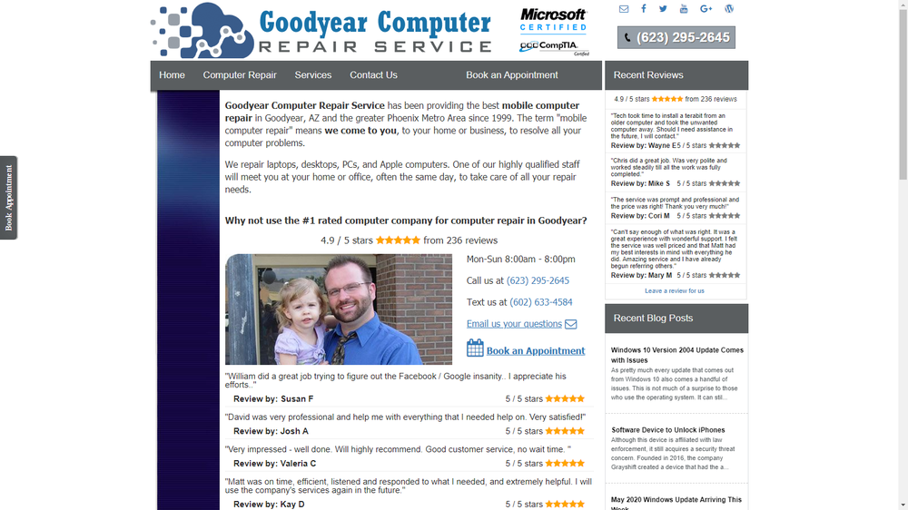 GOODYEAR COMPUTER REPAIR SERVICE - Updated October 2025 - Request a ...