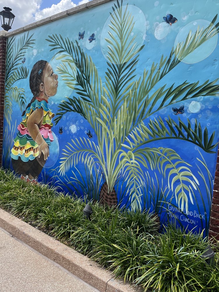 GIVING LAND BACK MURAL - 1486 Buena Vista Dr, Orlando, Florida - Public ...