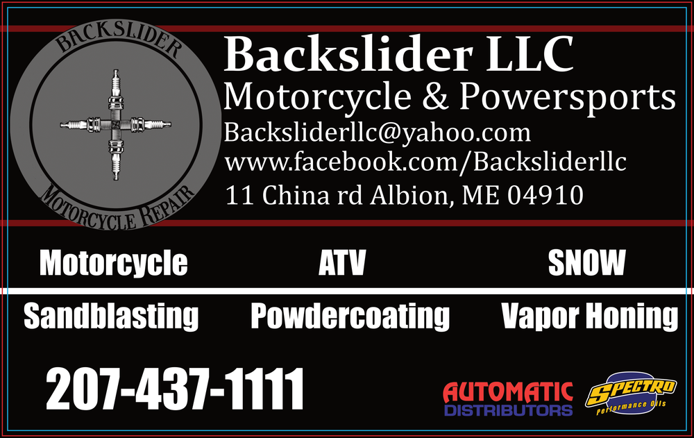 BACKSLIDER - Request a Quote - 11 China Rd, Albion, ME - Yelp
