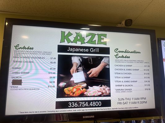 KAZE JAPANESE GRILL - Updated December 2025 - 18 Photos & 72 Reviews ...