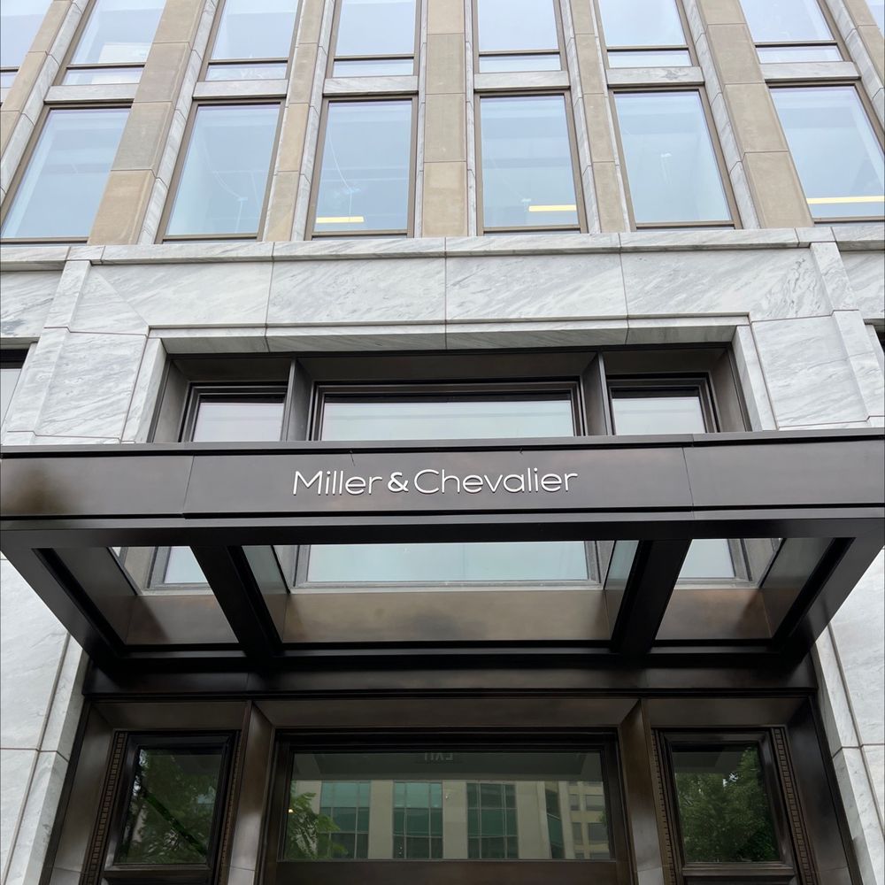 MILLER & CHEVALIER - Updated February 2025 - 900 16th St NW, Washington ...