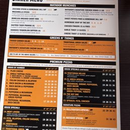 MATADOR PIZZA & STEAK HOUSE - Updated December 2025 - 75 Photos & 114 ...