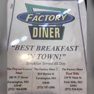 THE FACTORY DINER 2 - Updated April 2025 - 39 Reviews - 814 Market St ...