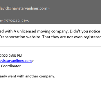 NAVISTAR VAN LINES - Updated November 2025 - 45 Photos & 91 Reviews ...