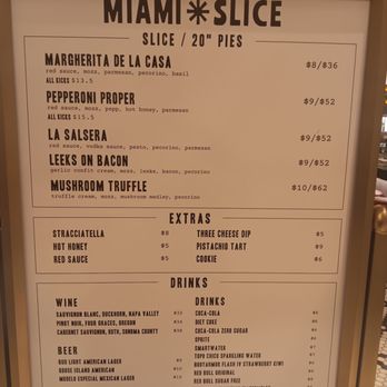 MIAMI SLICE - Updated April 2025 - 242 Photos & 147 Reviews - 2777 S ...